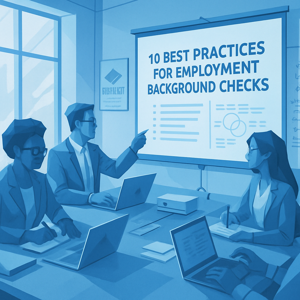 Background Checks - 10 Best Practices for HR Professionals